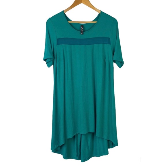 Taking Shape | Tops | Ts Taking Shape Tunic Top Green Bamboo Blend Hilo ...